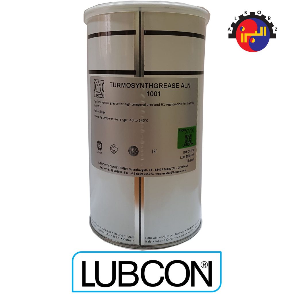 گریس صنایع غذایی لوبکن LUBCON TURMOSYNTHGREASE ALN 1001 | فروشگاه ...